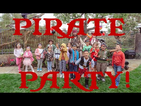 Corin's 8th Birthday Pirate Party!