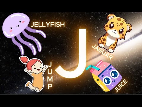 THE LETTER J IN SPACE | Words That Start With J