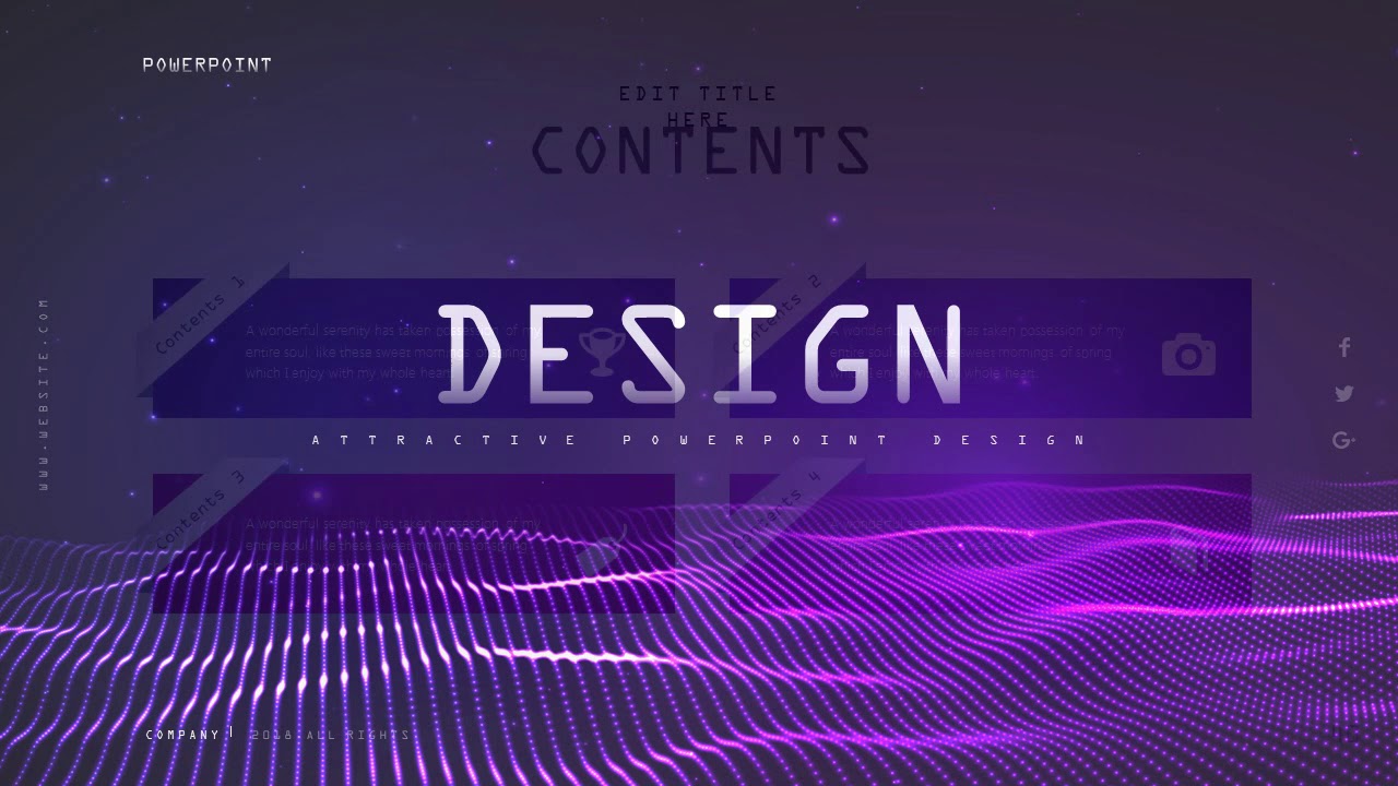 How to get a Data Analysis design PowerPoint template