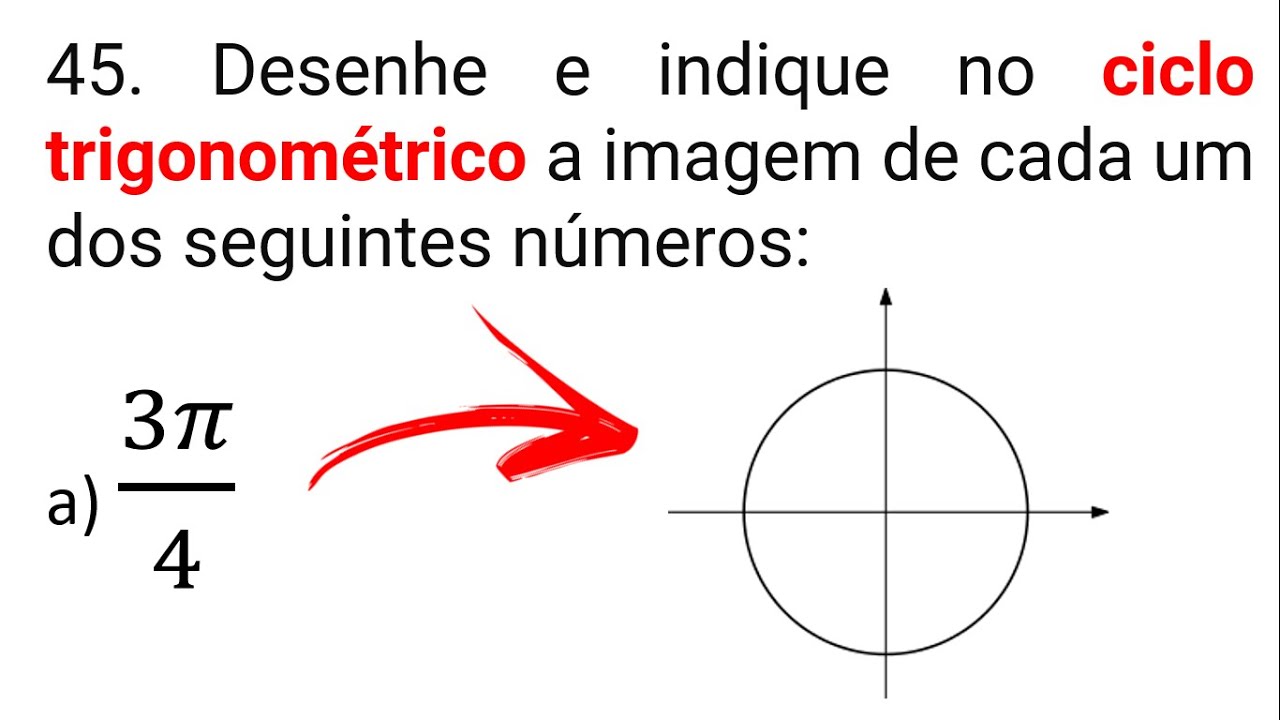 45 A. CICLO TRIGONOMÉTRICO