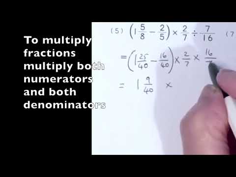 Order of Operations (Kumon Maths Level F)