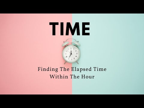 Find the Elapsed Time Within the Hour - 3.MD.1