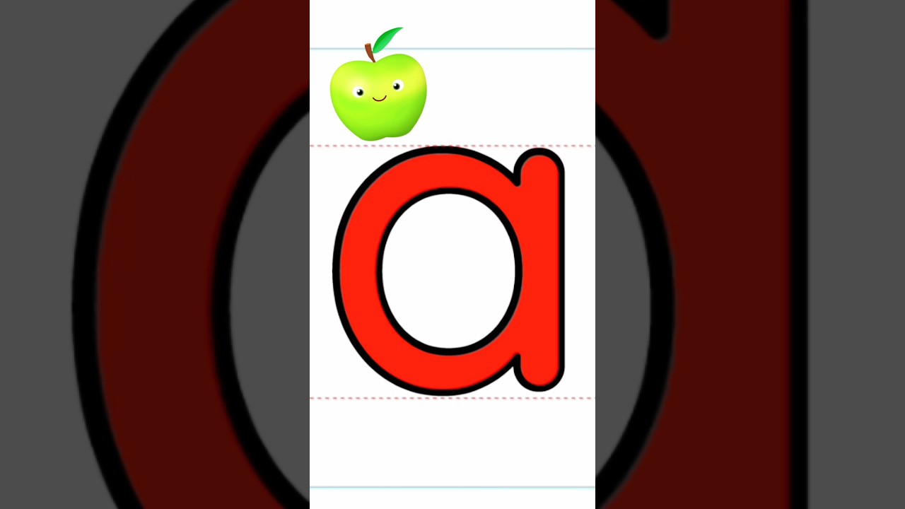 Trace The Letters #shorts #abcd #alphabet #toddlers