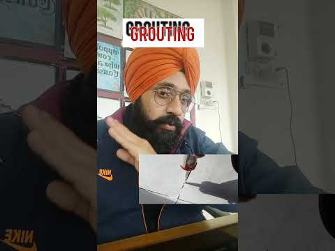 Grouting in construction #civilengineering #construction  #concrete #engineerkaksha