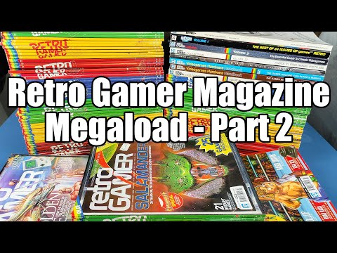 Retro Gamer Magazine - A Look At The Classic Retrogaming Gaming Magazine - Part 2!