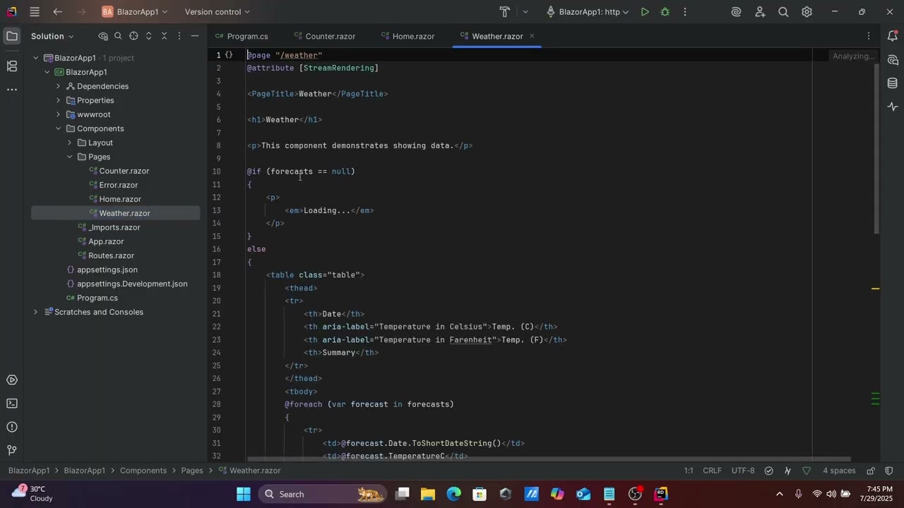 How to run Blazor app in JetBrains Rider