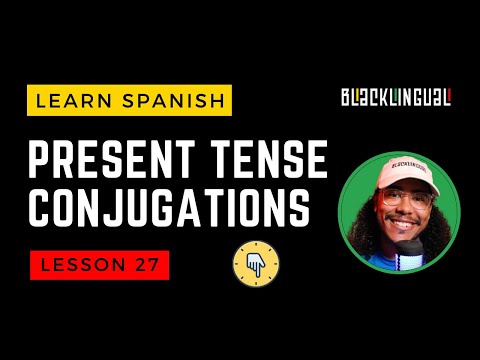 Conjugating regular verbs in Spanish ✏️ Present tense Spanish conjugations