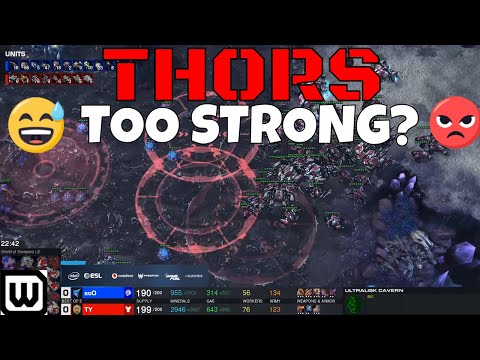 Starcraft 2: New Patch Thors OVERPOWERED? (TY vs soO)