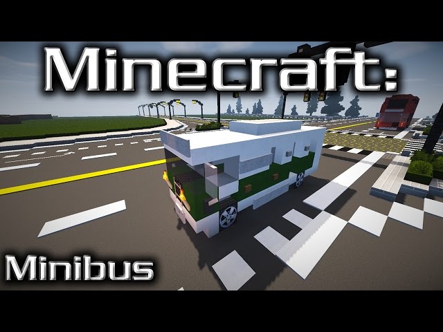 Vehicle - Mini Bus Minecraft Map