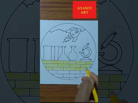 National Science Day Drawing || National Science Day Poster || National Science Day Drawing Easy ||