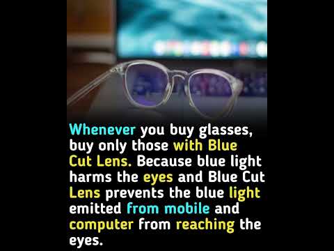 Advantages of Blue Cut Lenses #facts #education #knowledge