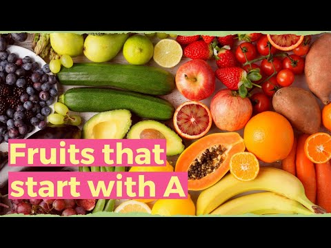 Fruits that Start with A