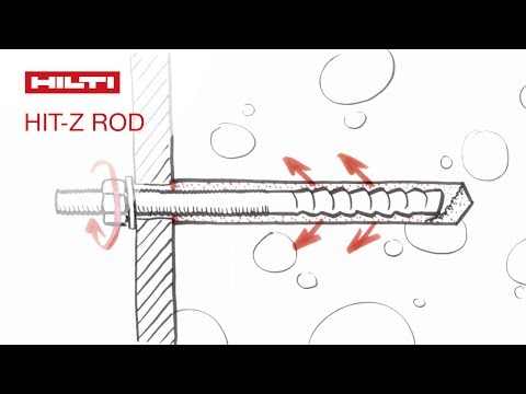 Hilti Anchor Rod - Hilti HIT-V-5.8 Standard Anchor Rod Trader ...