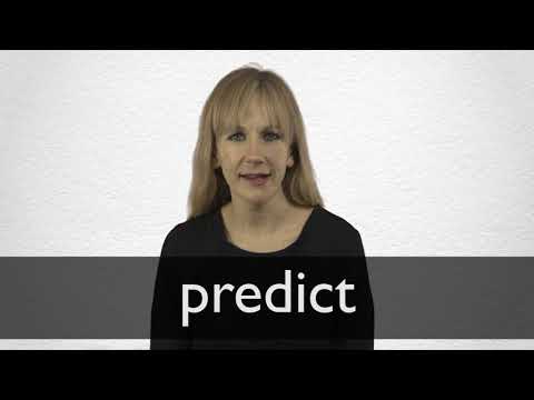 How to pronounce PREDICT in British English
