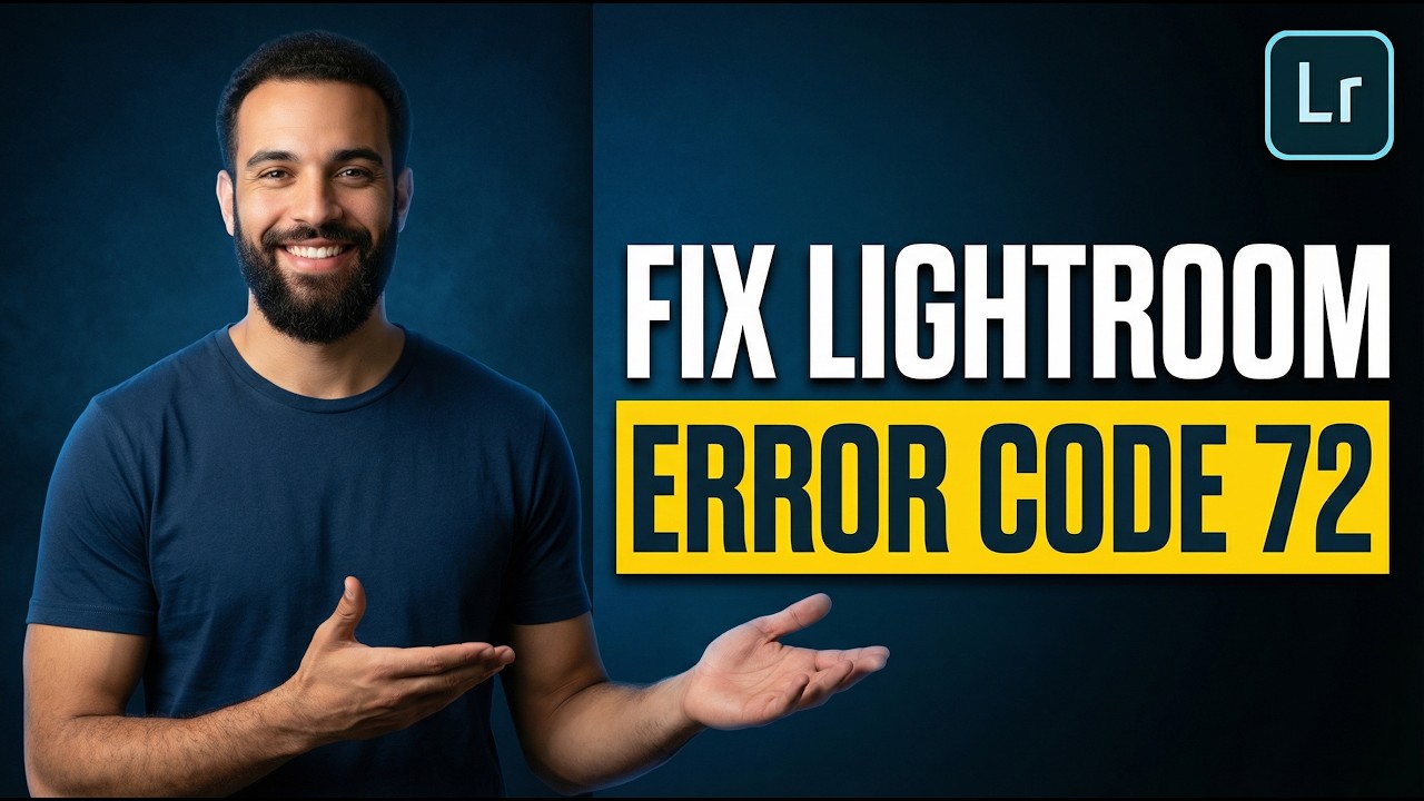 How To Fix Lightroom Error Code 72 (2026 Easy Guide)