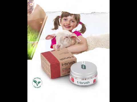 t-brush %100 VEGAN Diş Macunu Tableti