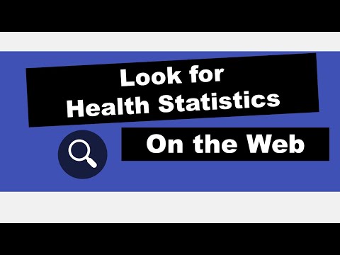 Find Health Statistics on the Web | Five Minute Friday