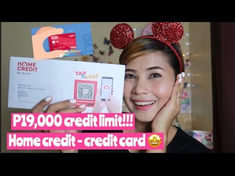 HOME CREDIT CARD + HOW TO ACTIVATE | Barbie patootie