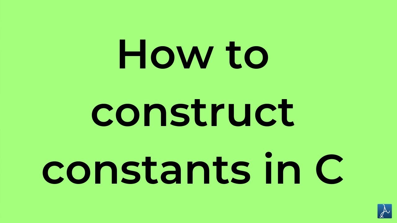 Constants in C (Hands-on) | Rules for constructing C constants | C Programming tutorial