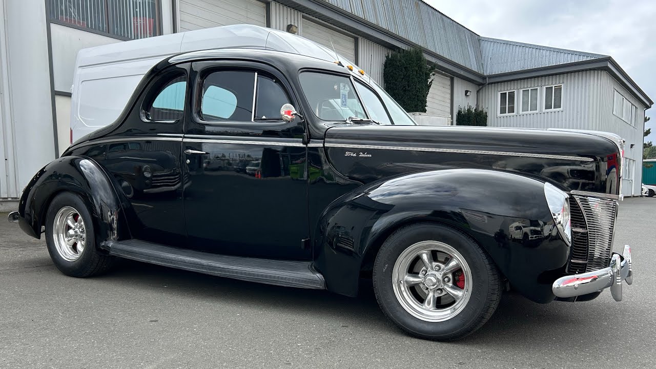 Lowering Kirby’s 40 Ford Coupe
