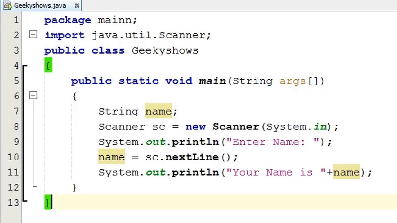 248. Getting String input from user in Java Programming (Hindi)