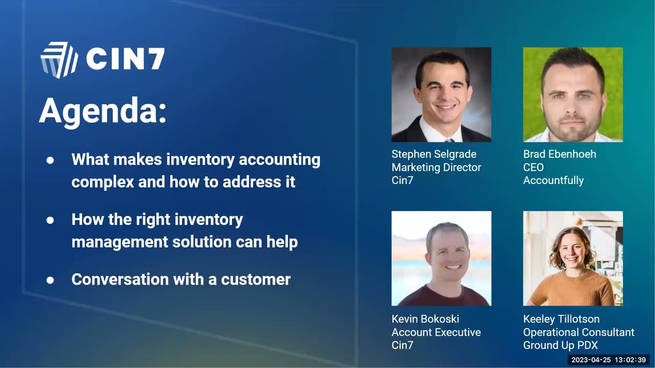 Webinar: Easing the Inventory Accounting Burden