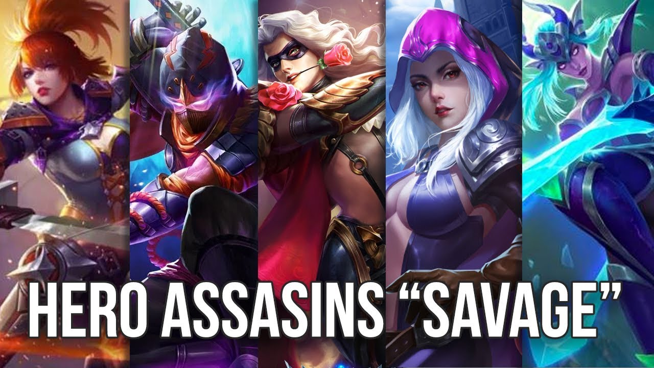 5 HERO ASSASSIN YANG PALING GAMPANG SAVAGE DI MOBILE LEGENDS