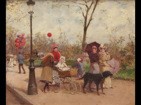 Francesc Miralles, 'En el Parque. París, Bois de Boulogne' | Collection by Colnaghi