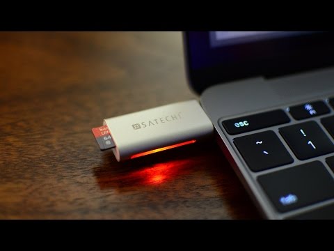 Satechi Aluminum USB Type-C SD Card Reader for MacBook & Chromebook - [Review]