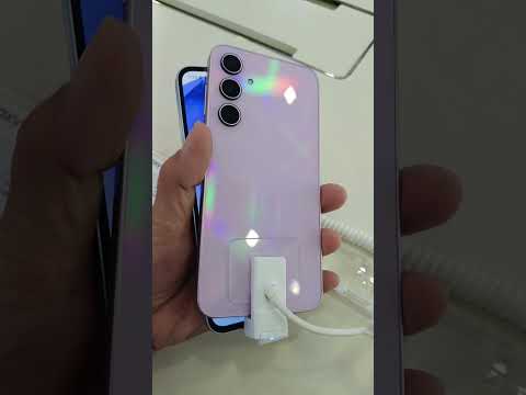 Galaxy A55 5G Ice Blue Vs Galaxy A35 5G Lilac #samsung