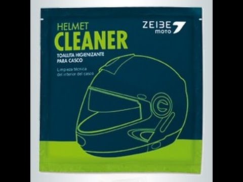 Women need to clean a helmet after using it