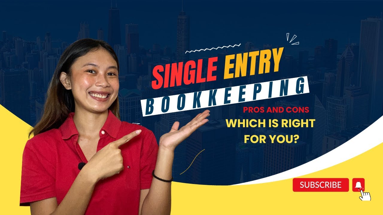 Single Entry Bookkeeping Explained | #personalfinance #bookkeeping