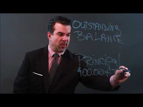 Difference Between Outstanding Balance & Principal