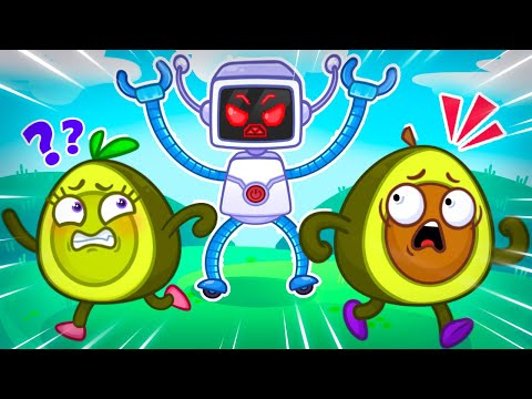 Cha Cha Cha Robot Dance! 🤖🕺 Funny Videos For Kids 👾 Kids Songs with Pit & Penny