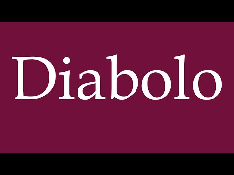 How to Pronounce ''Diabolo'' Correctly in German