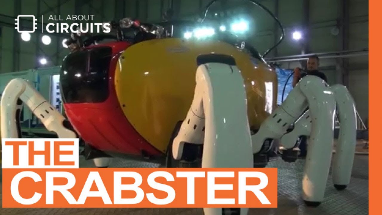 The Crabster - A Giant Robotic Crab that can do Specific Task
