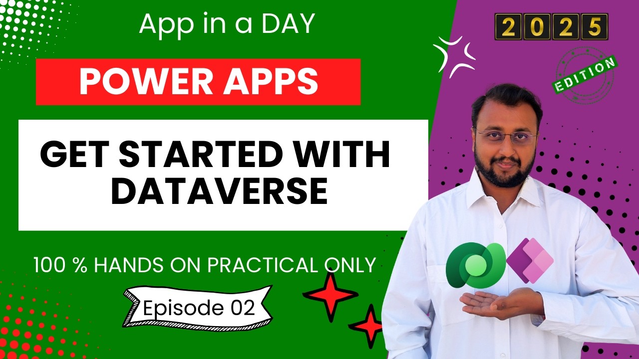 Power Apps in a DAY - Get Started with Dataverse - BEGINNERS ...