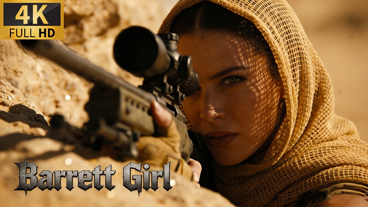 Deadly Barrett！One Mile Kill！Female Sniper s Barrett Destroys Terrorists！Best Sniper War Movie！