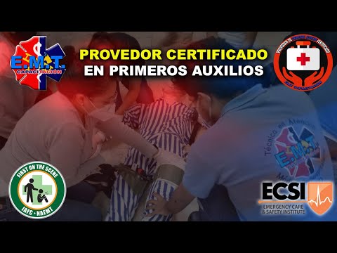 Proveedor Primeros Auxilios Certificado - 23 Febrero | EMT Capacitación