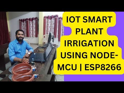 SMART IRRIGATION USING NODE-MCU | ESP8266 Smart Plant Irrigation System #infysky #reactjs #arduino