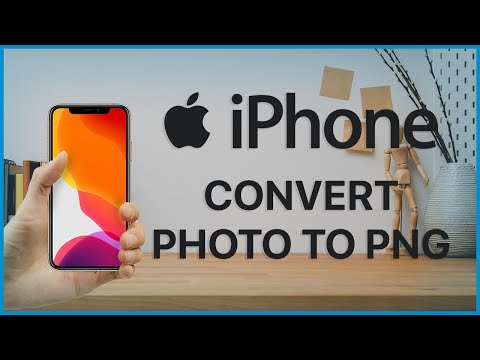 Convert Photo to PNG on iPhone