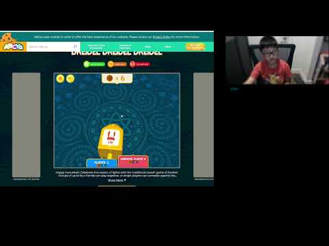 Aadit plays 'Dreidel Dreidel Dreidel on ABCya