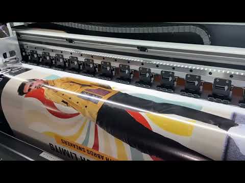 Eco Solvent Printer - Grando Eco Solvent Printer from Rishra
