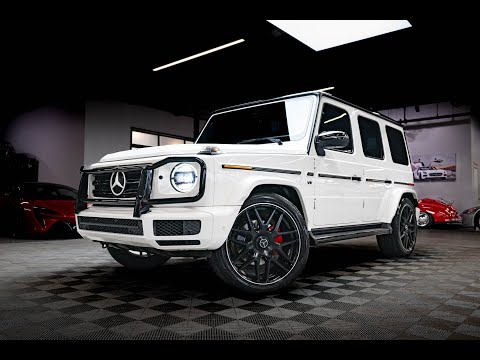 2019 Mercedes-Benz G550! Night Package! Polar White! 20 in AMG Wheels! Twin Turbo V8!