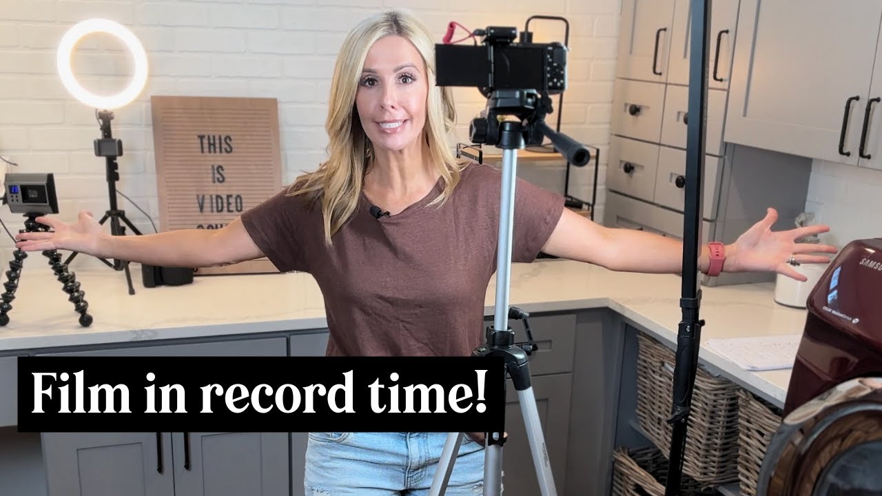 Make YouTube videos 10X FASTER- 10 easy steps!