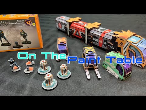 On the Paint Table - Infinity STARMADA, Microart Studios, Votaan and more!