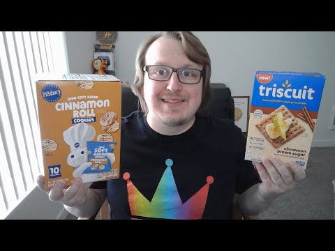 An Odd Couple [Pillsbury Cinnamon Roll Cookies & Triscuit Brown Sugar Cinnamon] | Taste Test