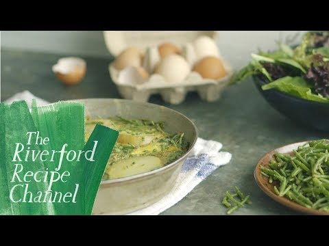 Samphire & New Potato Frittata