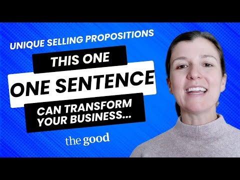 Unique Selling Proposition: How one sentence can improve your business