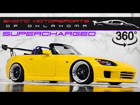 C1726 2001 HONDA S2000 COMPTECH NOVI 1000 SUPERCHARGER * WALBRO * SCIENCE OF SPEED * APR * AP2